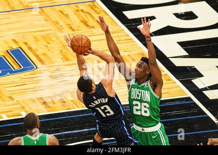 Orlando Magic guard R.J. Hampton (13) in the first half of an NBA ...