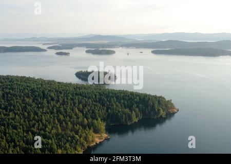 Portland Island, Southern Gulf Islands, British Columbia, Canada Stock ...