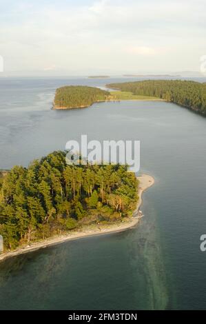 Cabbage Island and Tumbo Island, Gulf Islands National Park Reserve of ...