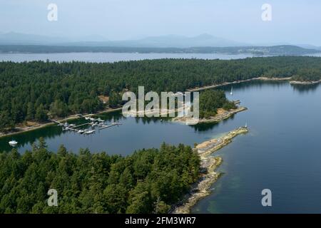 Pirates Cove Marine Provincial Park, De Courcy Island, British Columbia ...