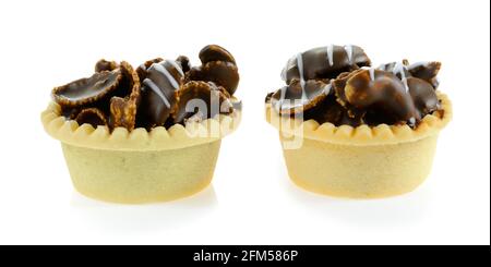 Chocolate chip cracker isolated on white background Stock Photo - Alamy