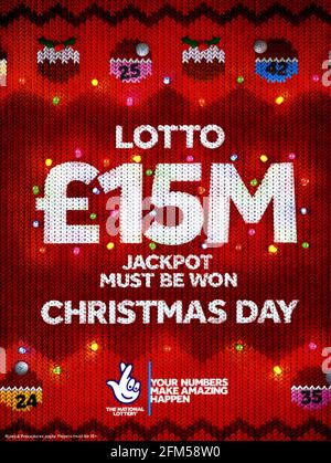 2010s UK The National Lottery Magazine Advert Stock Photo - Alamy