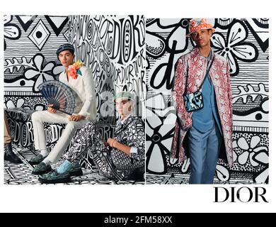2020s UK Dior Magazine Advert Stock Photo - Alamy