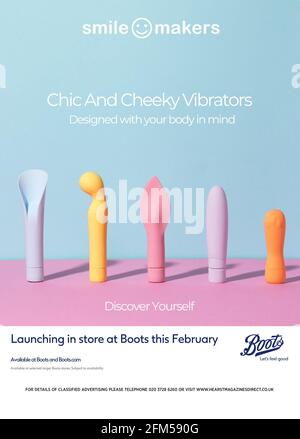 2020s UK Boots Magazine Advert Stock Photo - Alamy