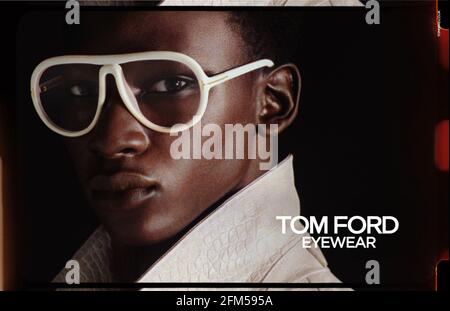2020s UK Tom Ford Magazine Advert Stock Photo - Alamy
