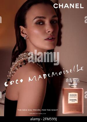 2020s UK Chanel Magazine Advert Stock Photo - Alamy