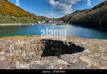 The harbour at Solva, Pembrokeshire, Wales Stock Photo - Alamy