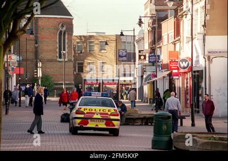 GILLINGHAM TOWN CENTRE FEB 2001 Stock Photo - Alamy