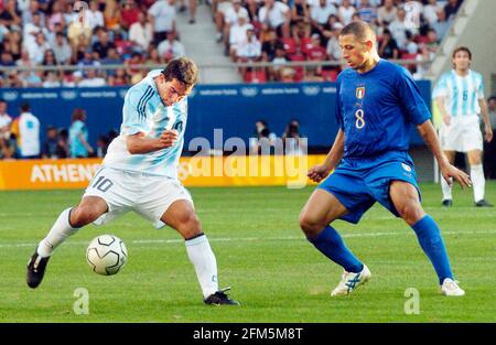 FOOTBALL - OLYMPIC GAMES 2004 - ATHENS - FINAL - 28/08/2004 - ARGENTINA ...