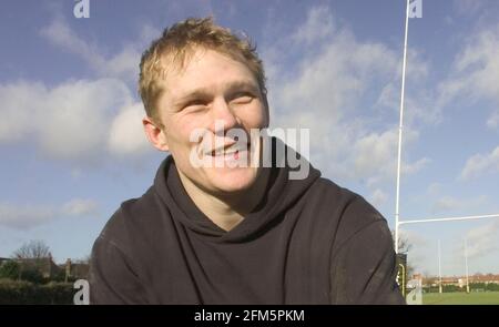 JOSH LEWSEY OF WASPS AND ENGLAND 12/1/2005 PICTURE DAVID ASHDOWN RUGBY ...