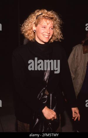 Kate Capshaw at the Steel Magnolias Premiere on November 9, 1989 at ...