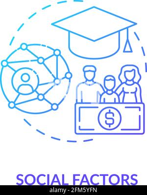 Socioeconomic status concept icon Stock Vector Image & Art - Alamy