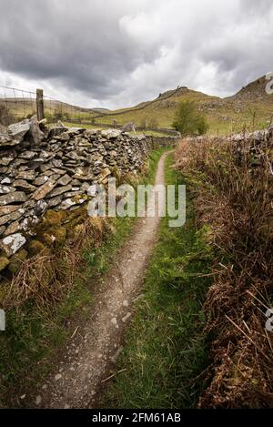 Crummack Dale near the village of Wharfe, Yorkshire Dales National Park ...
