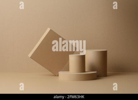 Product Photography Mockup Base Platform Props Background Shapes Blocks ...