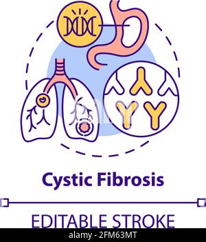 Cystic fibrosis concept icon Stock Vector Image & Art - Alamy
