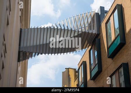 The Bridge of Aspiration, a high level bridge over Floral Street ...