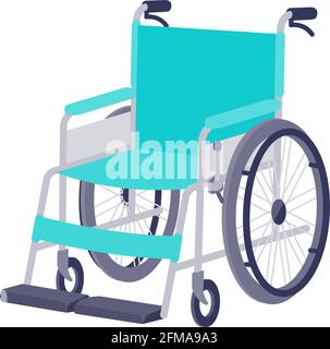 wheelchair. Normal type and self-propelled type.Vector illustration ...