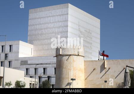 Al Koot Fort in Doha, the capital of Qatar. The Middle East Stock Photo ...