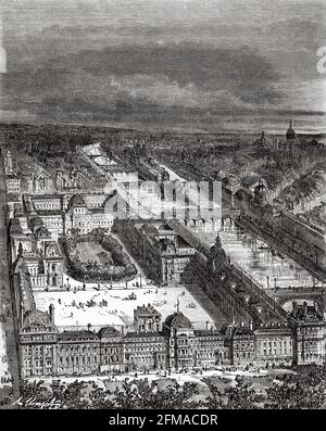 The attack of the Tuileries Palace, French, Palais des Tuileries, was a ...