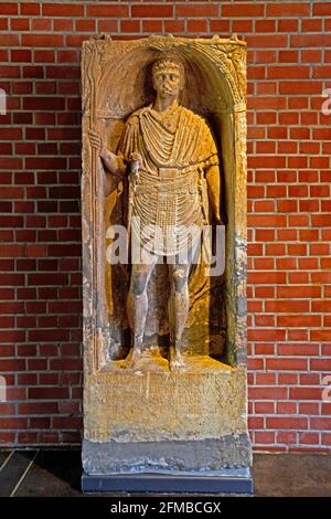 Roman hall, conversion to a museum in the late 19th century ...