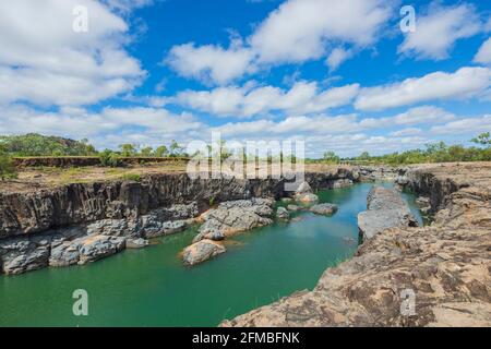 Scenic view of Copperfield Gorge, Einasleigh, Queensland, QLD ...