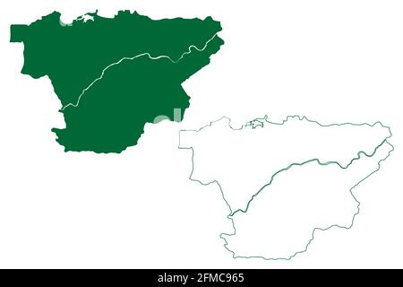 Burhanpur district (Madhya Pradesh State, Indore division, Republic of ...