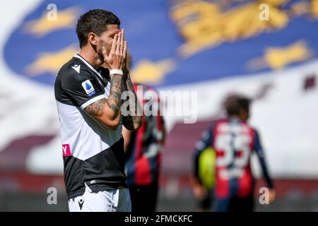 Disappointment, frustration of Rodrigo De Paul (Udinese) during Udinese ...