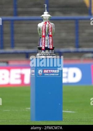 The Betfred Challenge Cup Trophy during the Betfred Challenge Cup Final ...