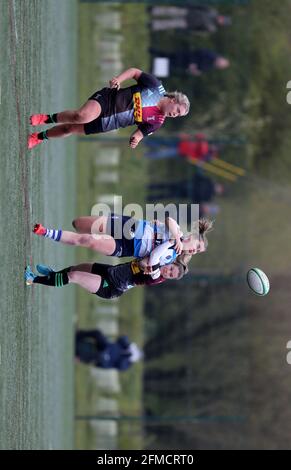 Beth Blacklock of Darlington Mowden Park Sharks and Sarah Beckett of ...