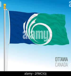 Emblem of Ottawa. City of Canada. Vector illustration Stock Vector ...