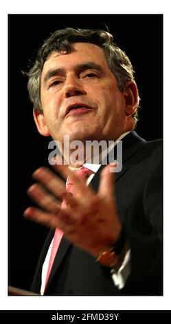 Gordon Brown's speech at the Labour Party conference on Tuesday ...