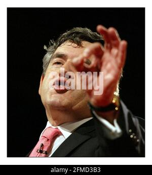 Gordon Brown's speech at the Labour Party conference on Tuesday ...