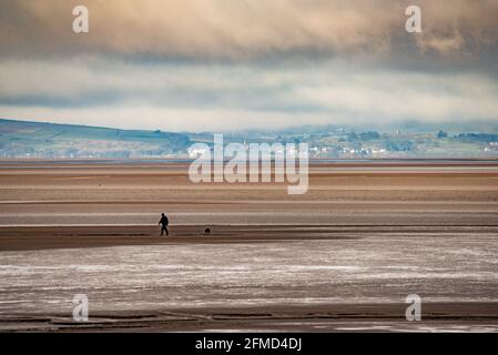 Morecambe Bay at Hest Bank lancashire Stock Photo - Alamy