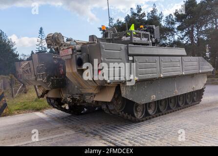 Apollo armoured vehicle at Bovington, Dorset UK in April Stock Photo ...