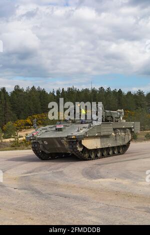 Apollo armoured vehicle at Bovington, Dorset UK in April Stock Photo ...
