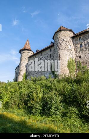 Medieval castle in Burgdorf, Switzerland Stock Photo - Alamy