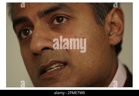 George Alagiah....BBC news anchor.pic David Sandison 3/3/2004 Stock ...