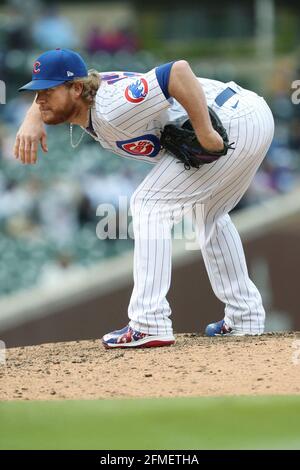 Chicago Cubs pitcher Craig Kimbrel walks on the field during team ...