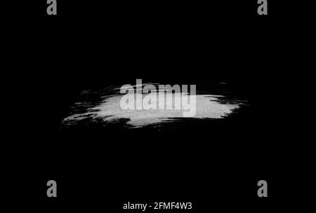 Beautiful paint isolated paint line brushes for art design. Red ink ...