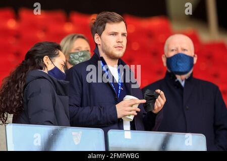 Sunderland Owner, Kyril Louis-Dreyfus is seen with Alexandra Nowikovsky ...