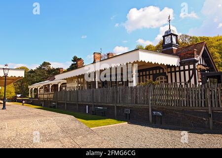 The preserved Royal Sation at Wolferton, Sandringham, Norfolk, UK Stock ...