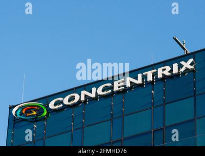 Concentrix office building logo for Concentrix Services Bulgaria Ltd ...