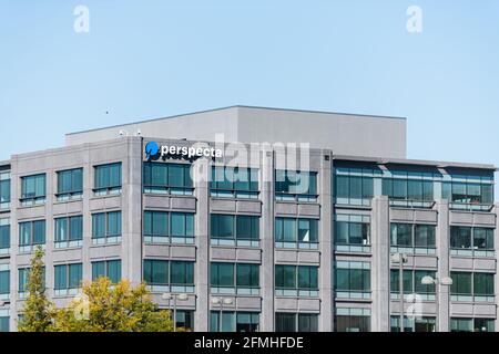 Chantilly, USA - October 7, 2020: Perspecta Inc company headquarters ...