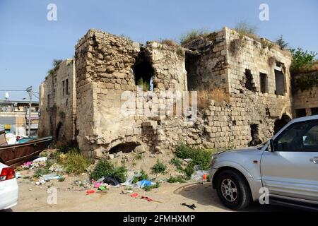 Ruins of old buildings in Ramla, Israel Stock Photo - Alamy