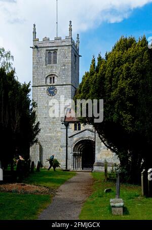Stillingfleet Church in Yorkshire, England, is a key historical site ...