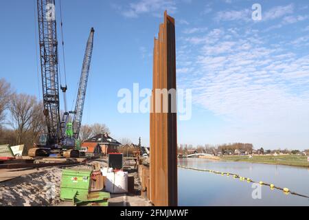 ROTTERDAM - The new A16 motorway in Rotterdam towards Dordrecht/Breda ...