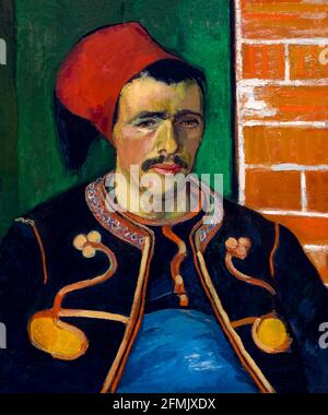 The Zouave, by Vincent Van Gogh, 1888, Dutch Post-Impressionist ...