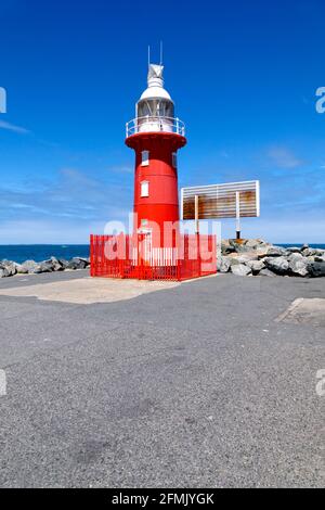 Lighthouse, north mole, Fremantle, Western Australia Stock Photo - Alamy