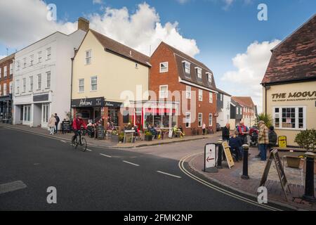 UK, England, Essex, Manningtree, High Street Stock Photo - Alamy