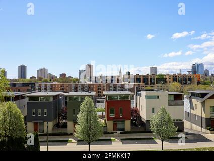 Urban Living Milwaukee Stock Photo - Alamy
